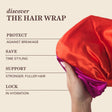 Silk Hair Wrap | Get Strong, Shiny, Frizz-Free Locks