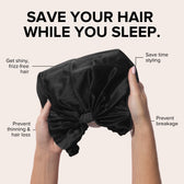 Silk Hair Wrap | Get Strong, Shiny, Frizz-Free Locks