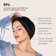 Silk Hair Wrap | Get Strong, Shiny, Frizz-Free Locks